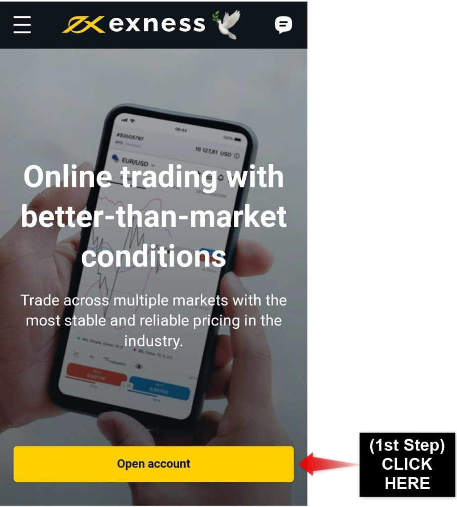 How to open a cent account with an Exness broker under ForexTrade1 IB ...